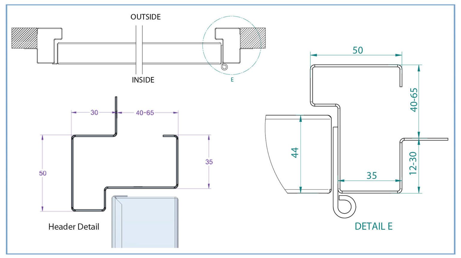 DuraPass Steel Buildings Technical Specification - Pass Door Systems