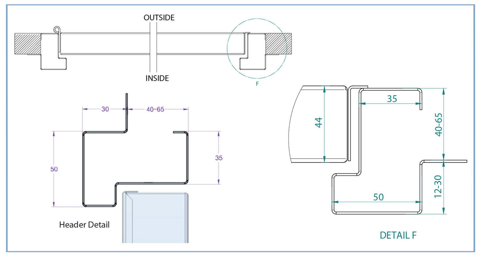 DuraPass Steel Buildings Technical Specification - Pass Door Systems