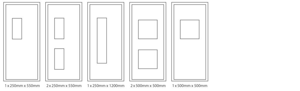 Vision Panels - Pass Door Systems