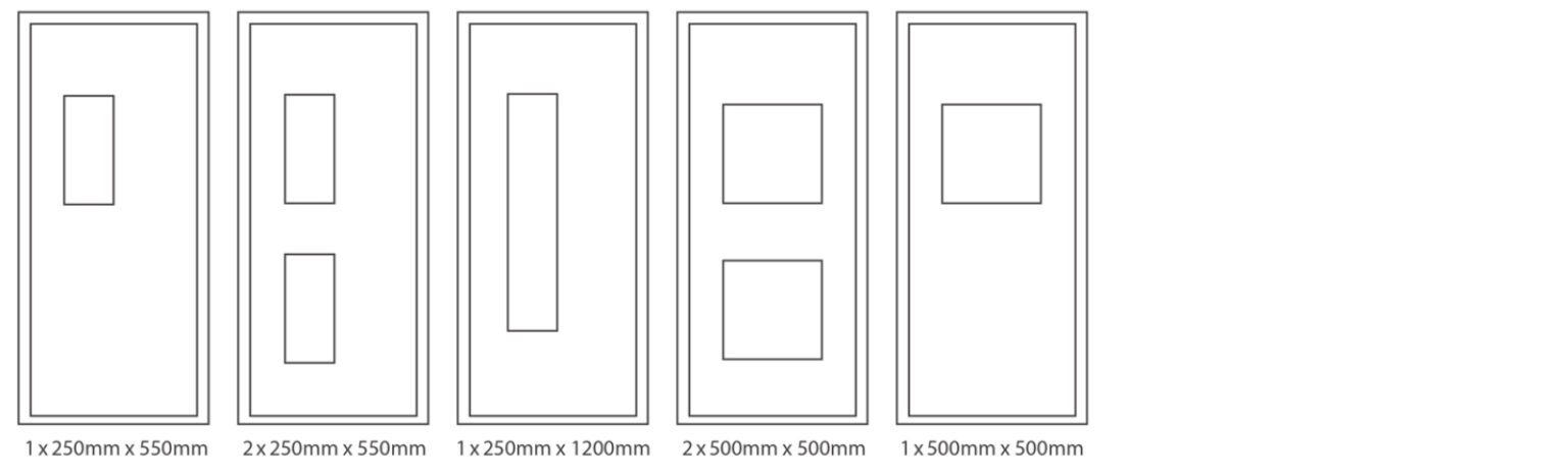 Vision Panels - Pass Door Systems