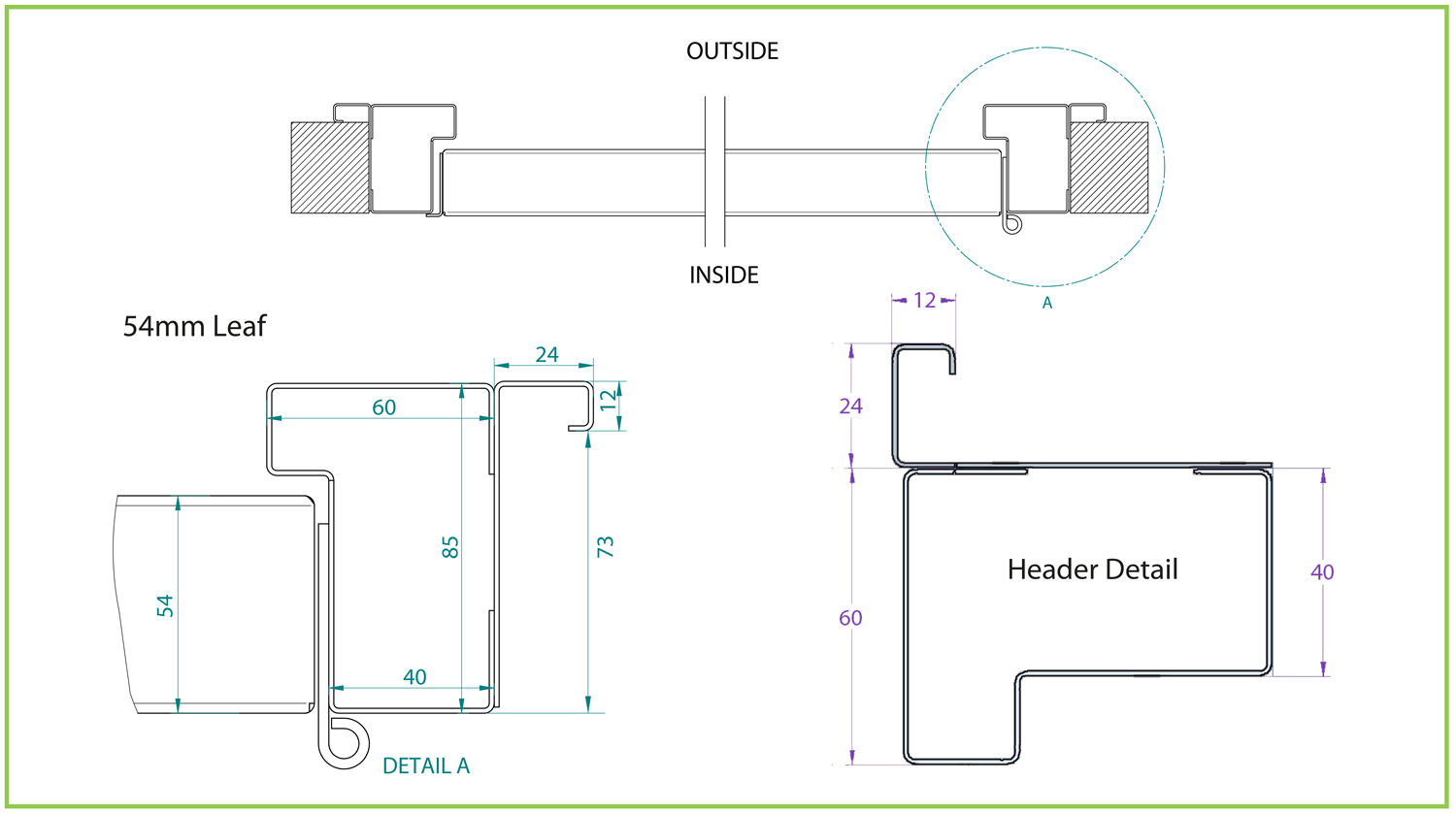 DuraPass Therma+ 54mm (Part L Compliant) Technical Specification - Pass ...